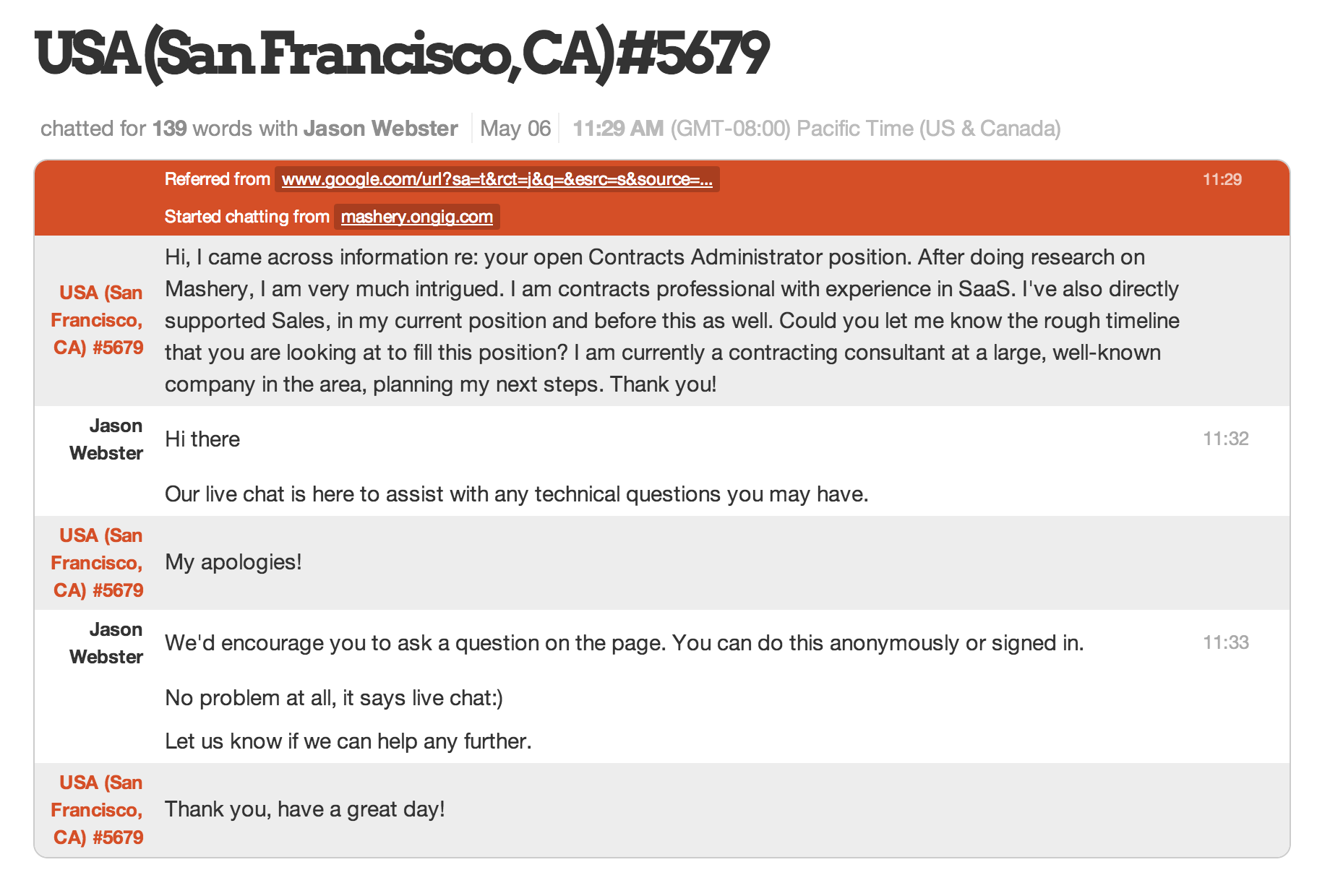 Raising Engagement On Job Descriptions By Using Live Chat | Ongig Blog