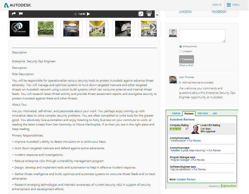 Make Your Job Descriptions More Sticky by Adding Glassdoor Content ...