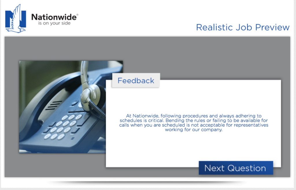 Realistic Job Previews From Nationwide | Ongig Blog