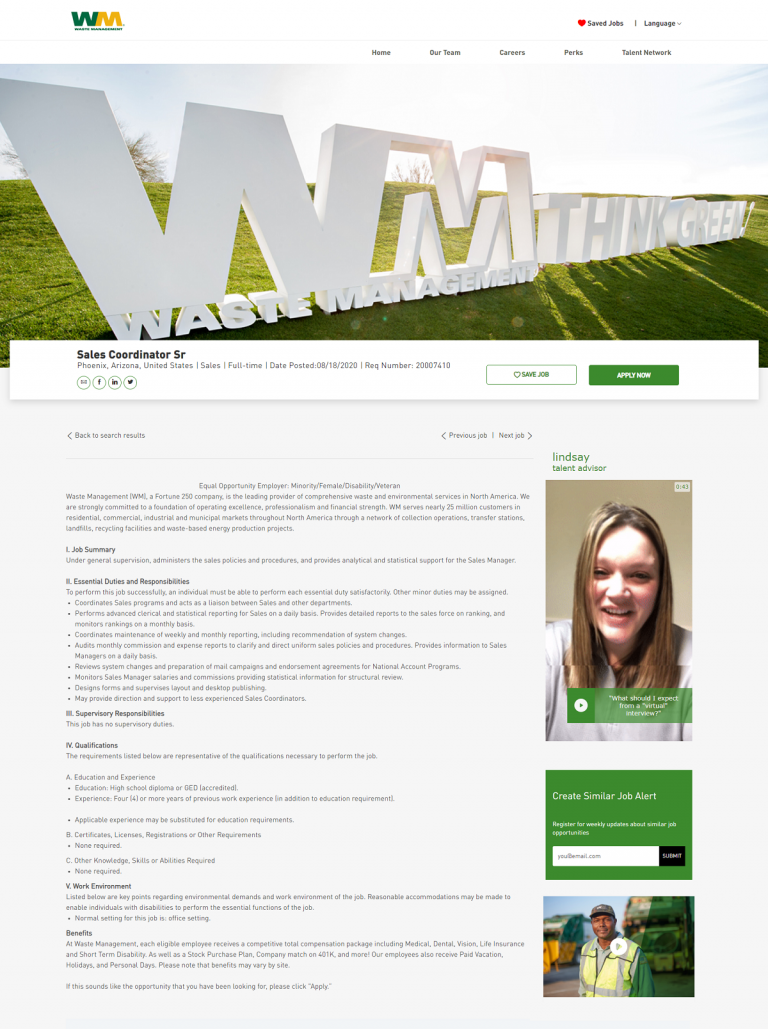 Taleo's New First Impression | Ongig Blog