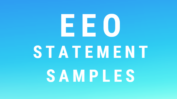 10 Samples Of An EEO Statement Ongig Blog