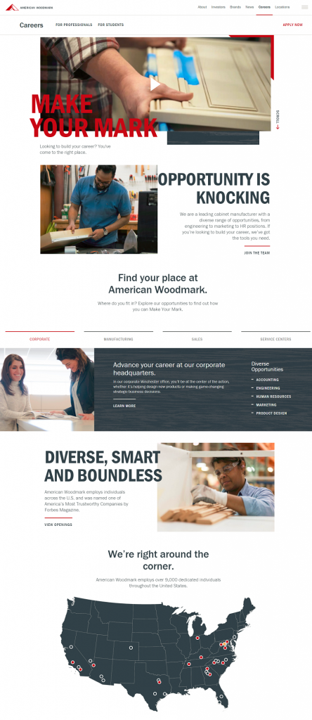 14 Examples of the Best Company Career Sites (2018) | Ongig Blog