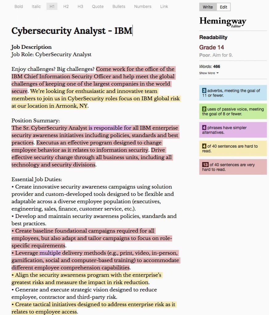 7 Free Tools to Write Better Job Descriptions | Ongig Blog