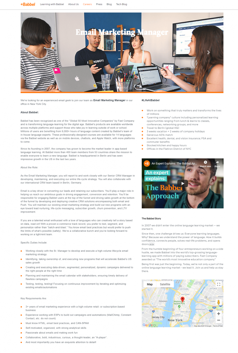 10 of the Best Job Descriptions in 2019 | Ongig Blog