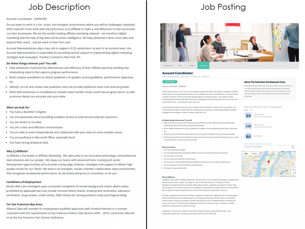 What's The Difference Between a Job Description, Job Posting and Job Ad ...