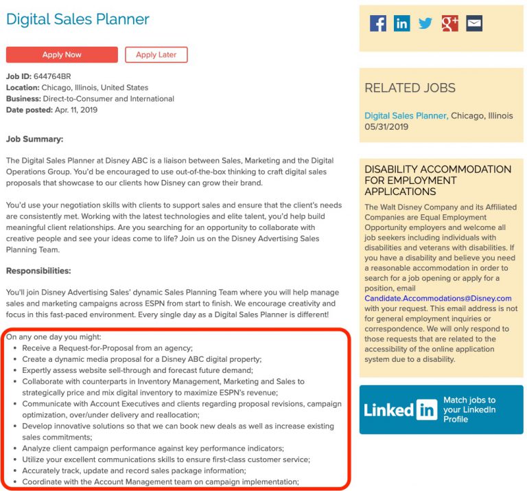 7 Examples of Well Written Job Descriptions [With Tips!] | Ongig Blog