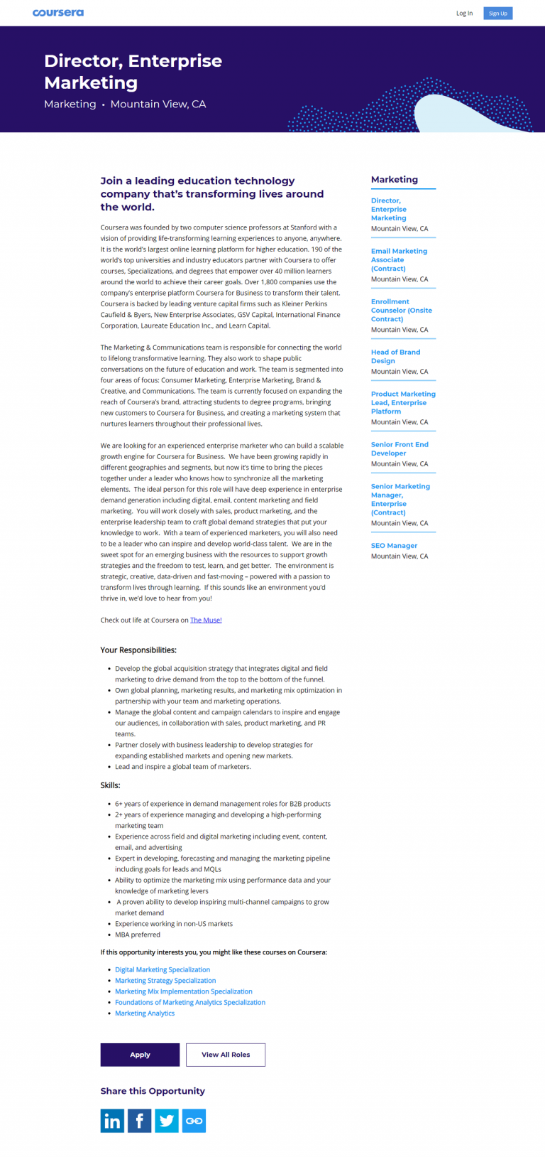 3 Examples of Lever ATS Job Page Overlays | Ongig Blog