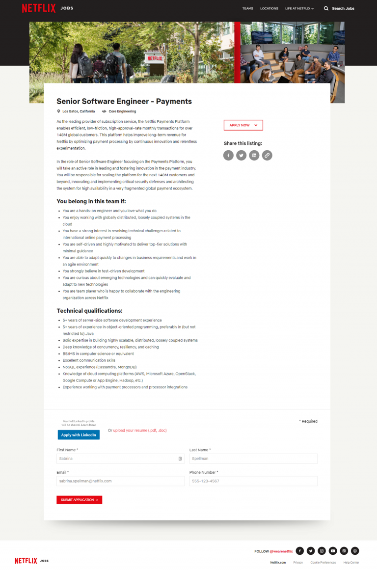3 Examples of Lever ATS Job Page Overlays | Ongig Blog