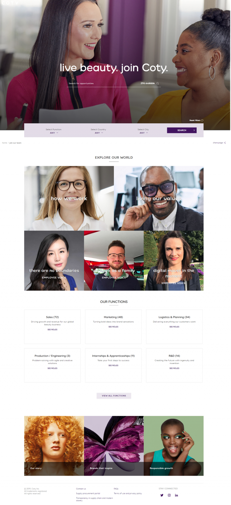 7 Awesome Company Career Pages | Ongig Blog