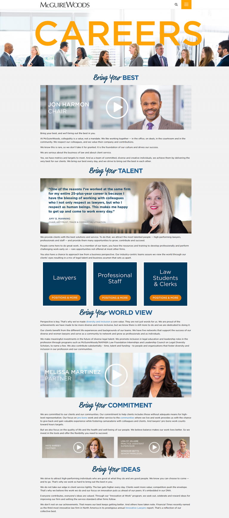 7 Awesome Company Career Pages | Ongig Blog