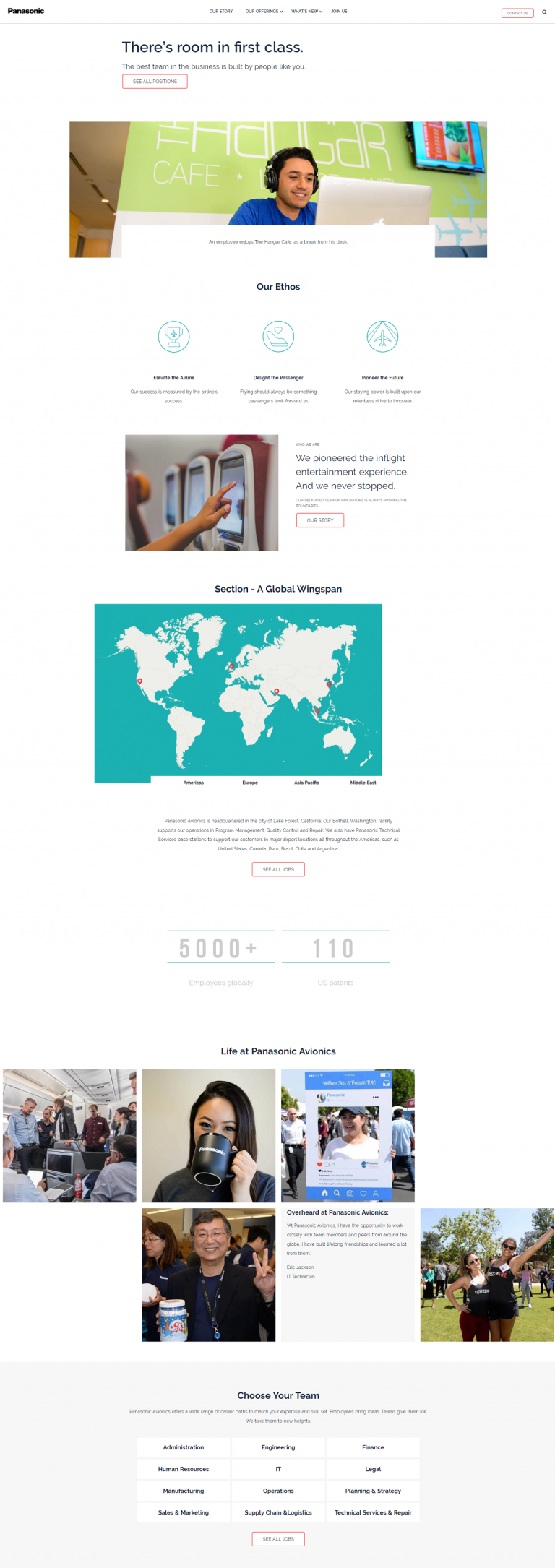 7 Awesome Company Career Pages | Ongig Blog