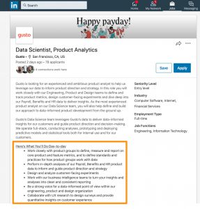 How to Write LinkedIn Job Descriptions | Ongig Blog