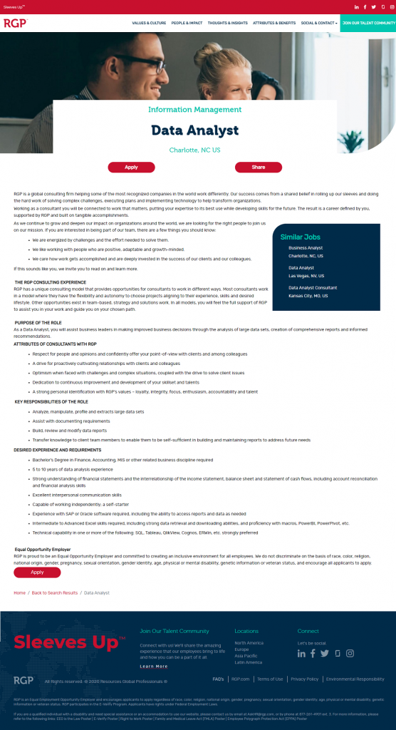 10 of the Best Job Descriptions in 2020 | Ongig Blog