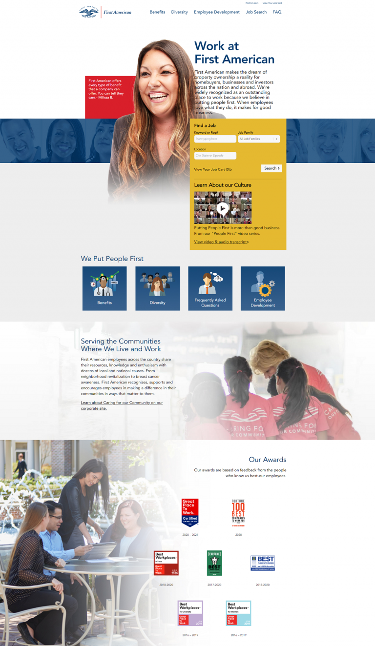 10 Best Career Page Examples [2020] | Ongig Blog