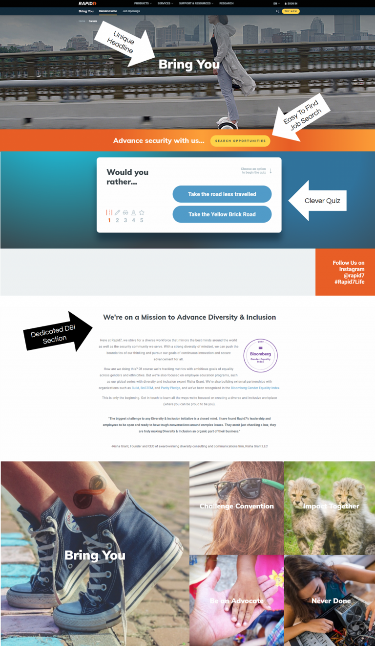 10 Examples of the Best Company Career Pages (2020) | Ongig Blog