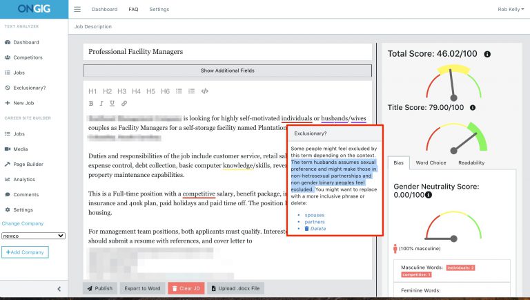 10 Examples of LGBTQ Exclusionary Language [in Job Descriptions ...