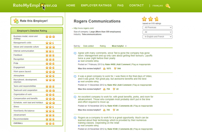 Top 18 Employer Reviews & Ratings Sites for 2024 | Ongig Blog