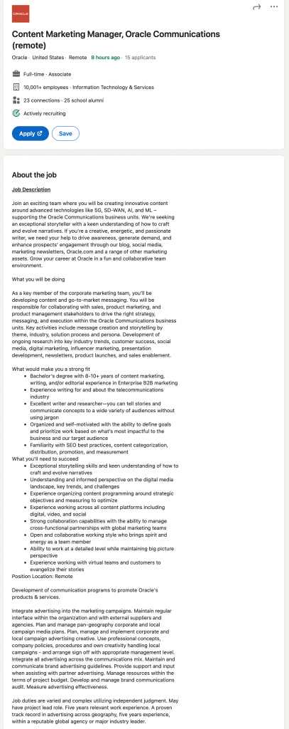 15 Examples of a Content Creator Job Description for 2024 | Ongig Blog