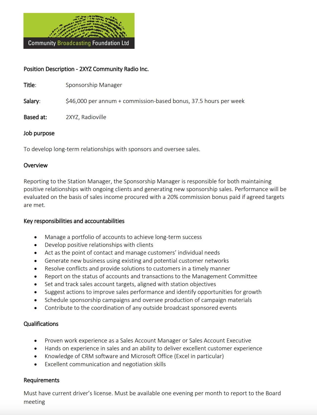 What is a Position Description? [+ templates] | Ongig Blog