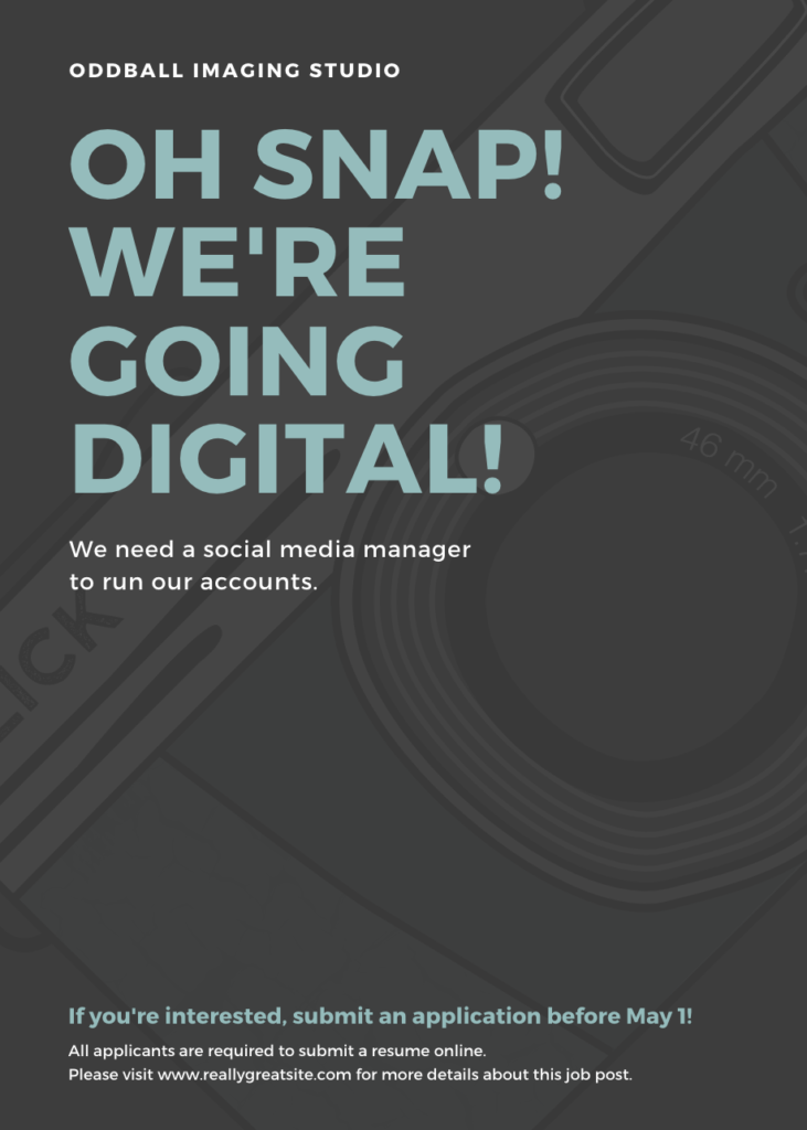 5 Examples Of An Internal Job Posting Template 2022 Update Ongig Blog