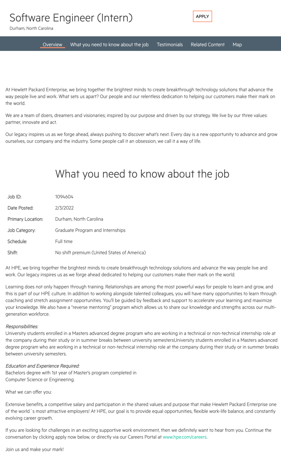 6 Intern Job Description Samples [+ a free template] | Ongig Blog