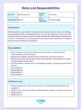 10+ Free Job Description Template for Word Examples