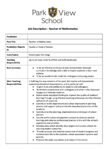 3 Free Job Description Templates for Google Docs | Ongig Blog