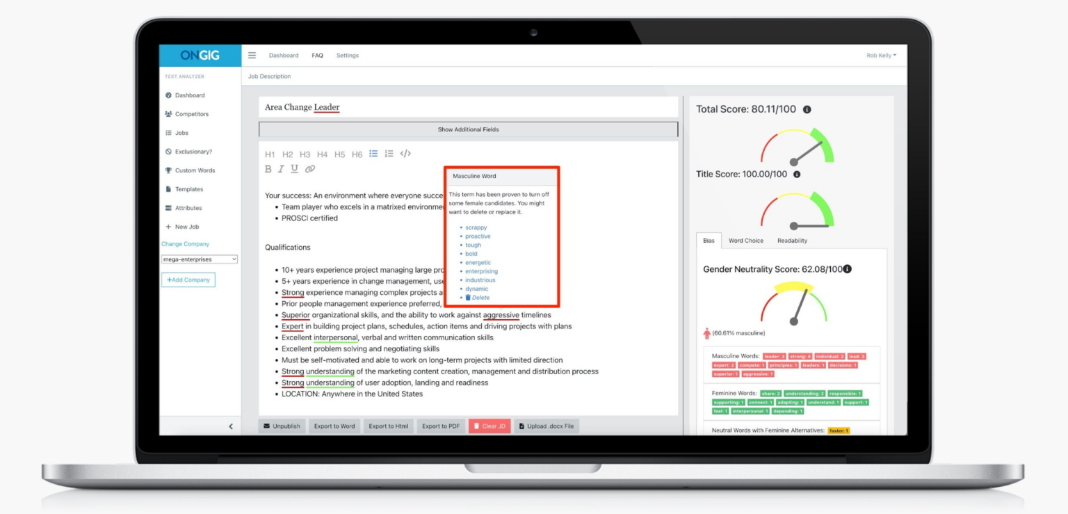 How to Create Gender Neutral Job Descriptions: 9 Helpful Tools