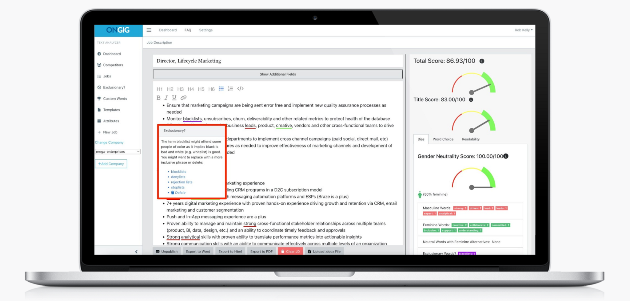 7 Best Job Description Bias Tools (in 2024) | Ongig Blog