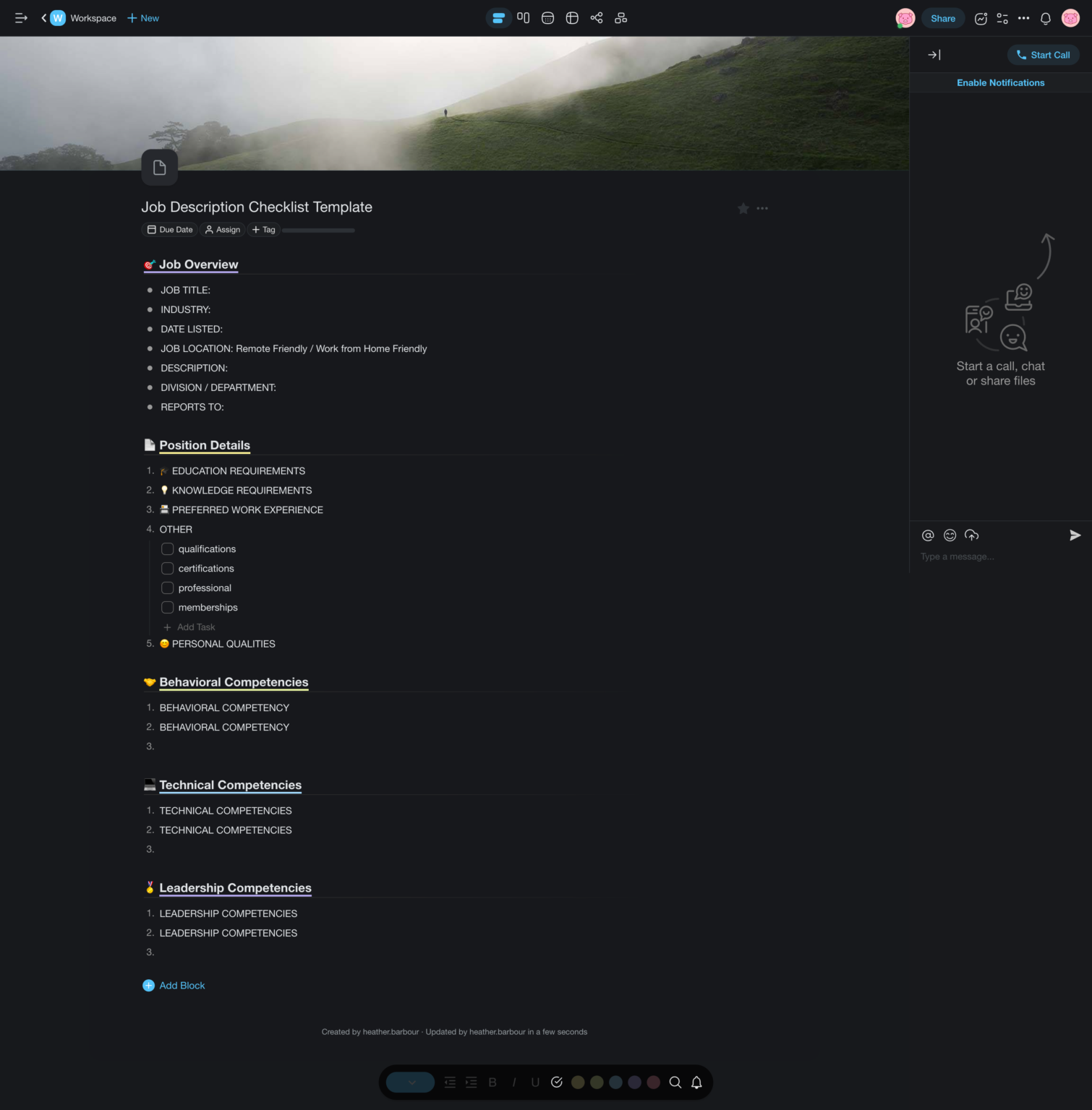 3 Examples of a Job Description Checklist | Ongig Blog