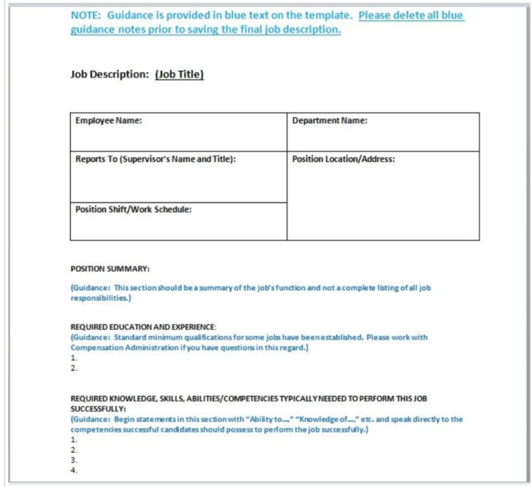 Why Are Job Descriptions Important Ongig Blog Why Are Job Descriptions Important Ongig Blog