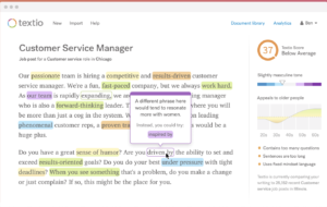 A List of the Top 10 Textio Competitors to Know | Ongig Blog