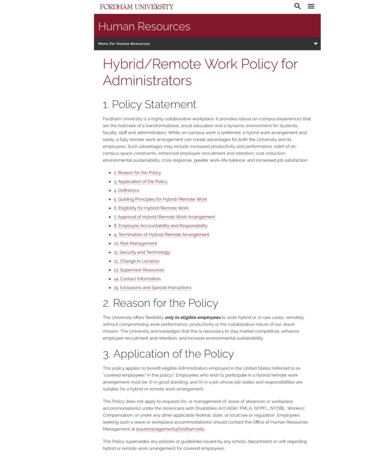 Hybrid Work Policies: 4 Best Examples for Strong teams+template | Ongig ...