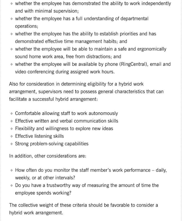Hybrid Work Policies: 4 Best Examples for Strong teams+template | Ongig ...