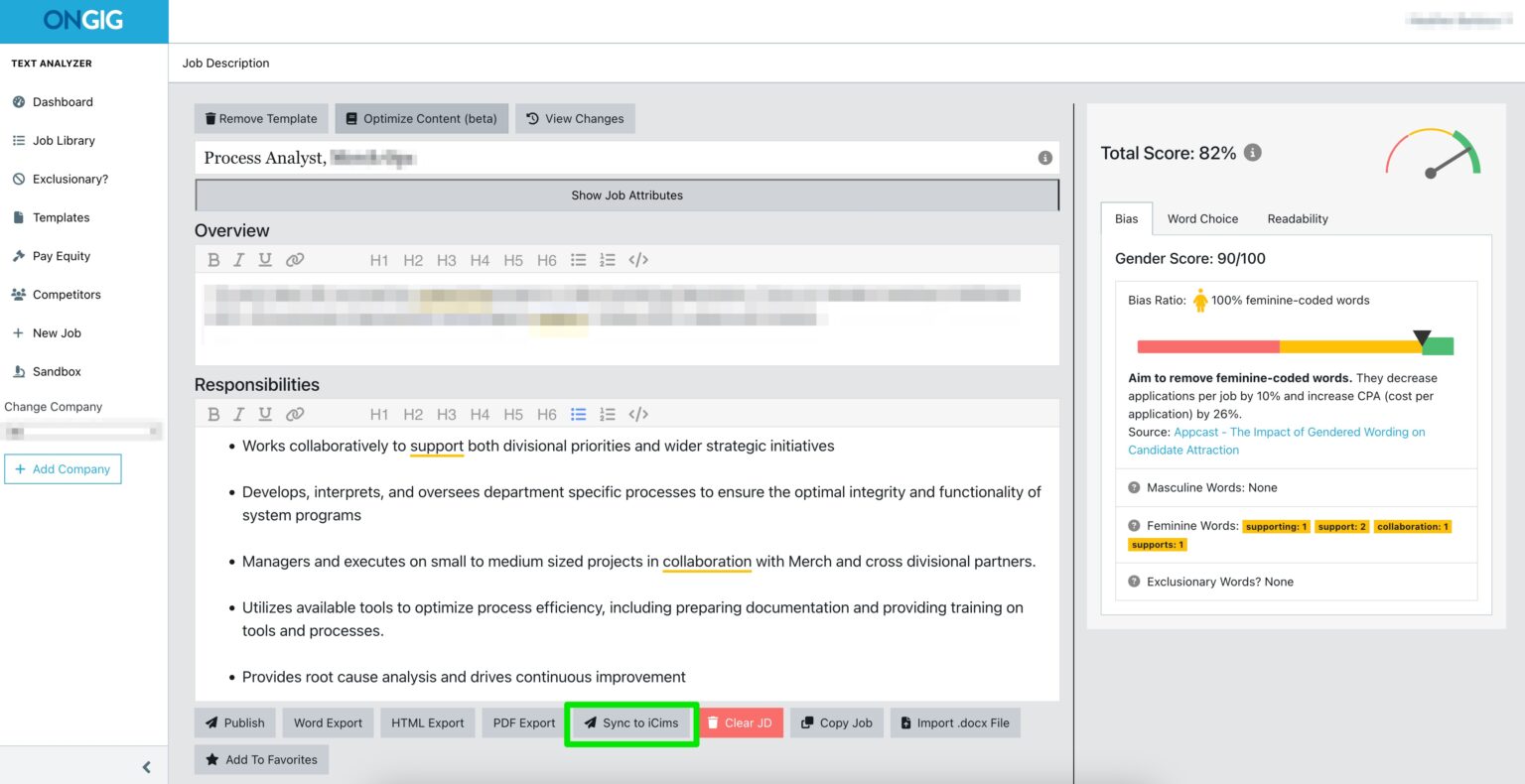 The Best Automated Job Description Builder (2025) | Ongig Blog