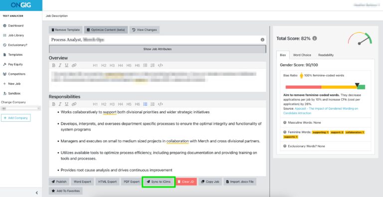 The Best Automated Job Description Builder (2024) | Ongig Blog