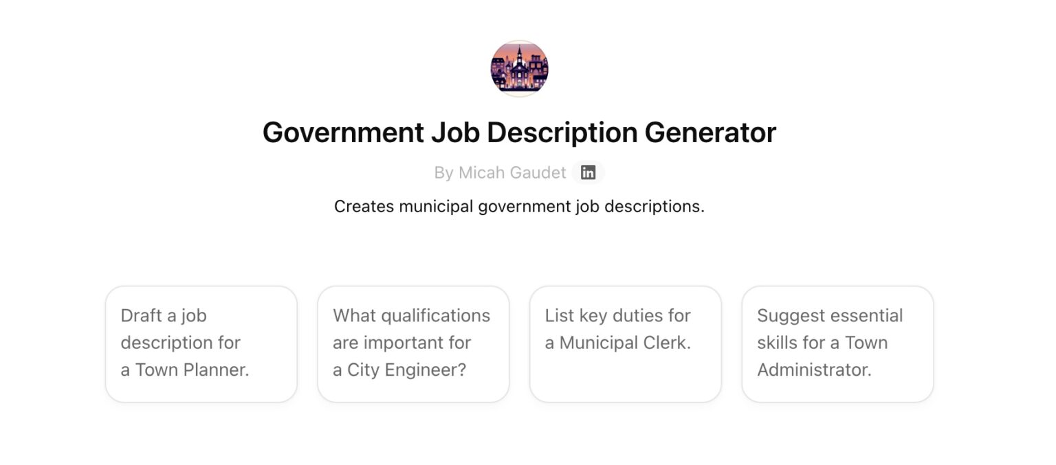 I Tested 5 Free AI Job Description Generators in the GPT Store (and ...