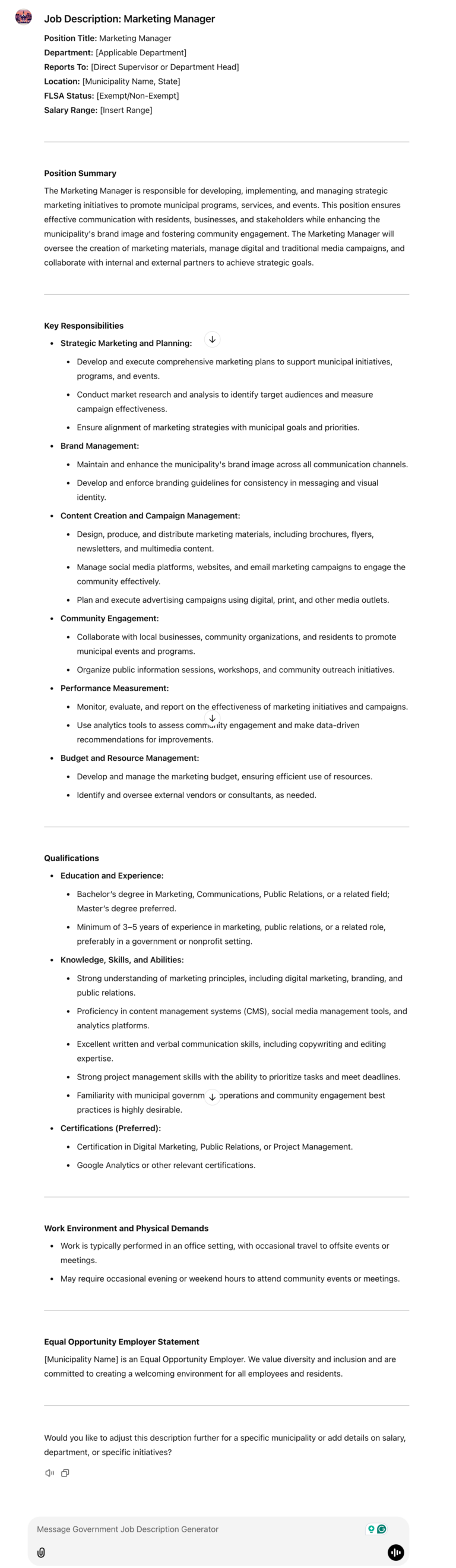 I Tested 5 Free AI Job Description Generators in the GPT Store (and ...