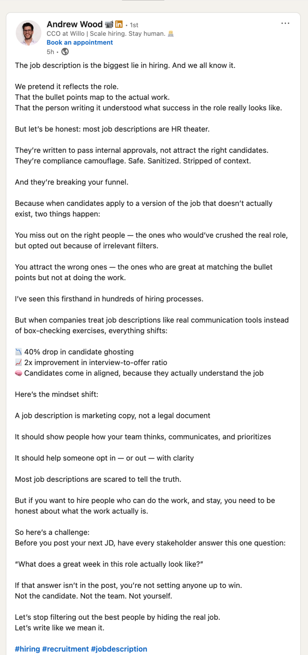 Fix Your Bad Job Descriptions, Fix Your Hiring Funnel | Ongig Blog